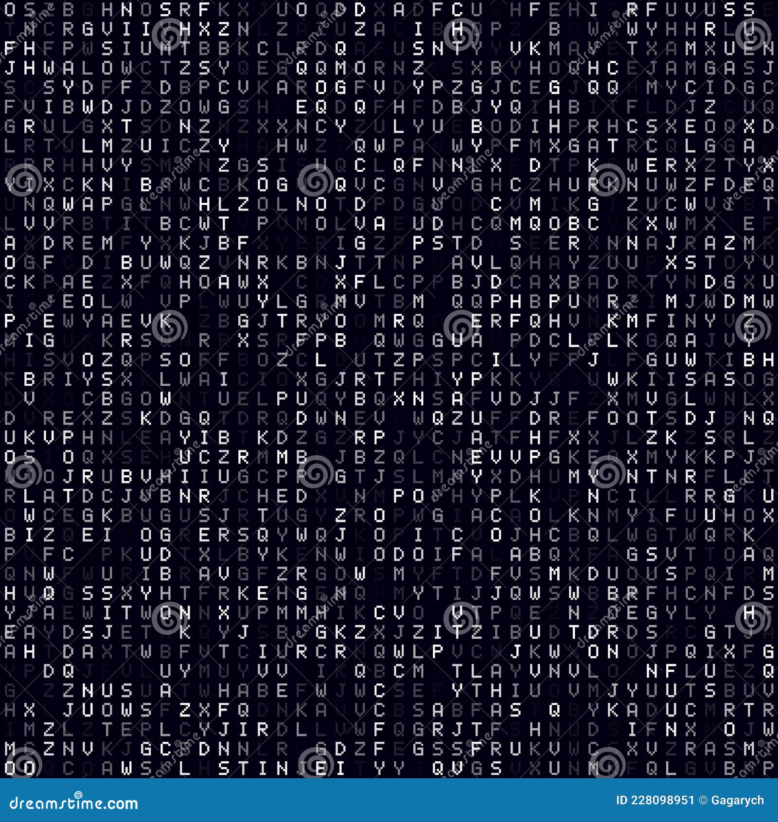 Tech background. stock vector. Illustration of binary - 228098951