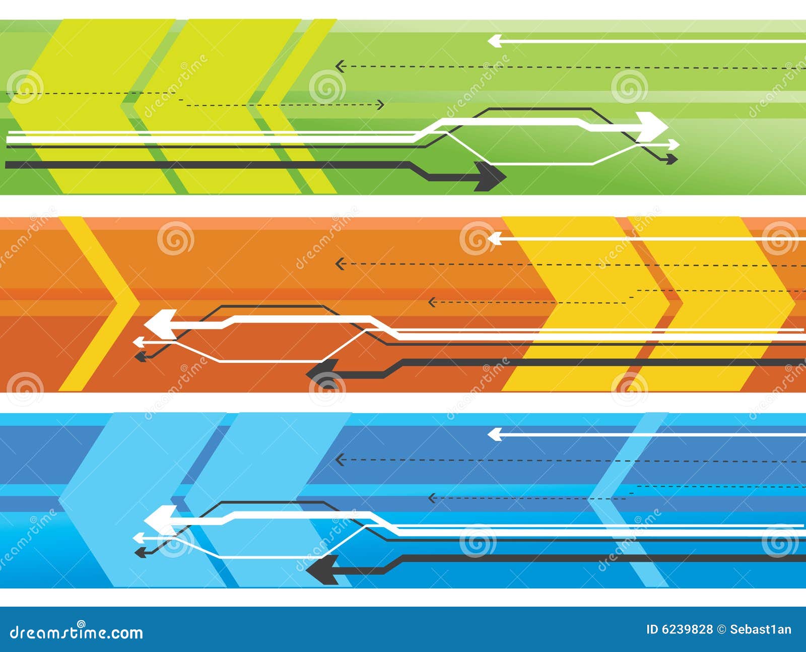 Tech banner stock vector. Illustration of circle, dance - 6239828