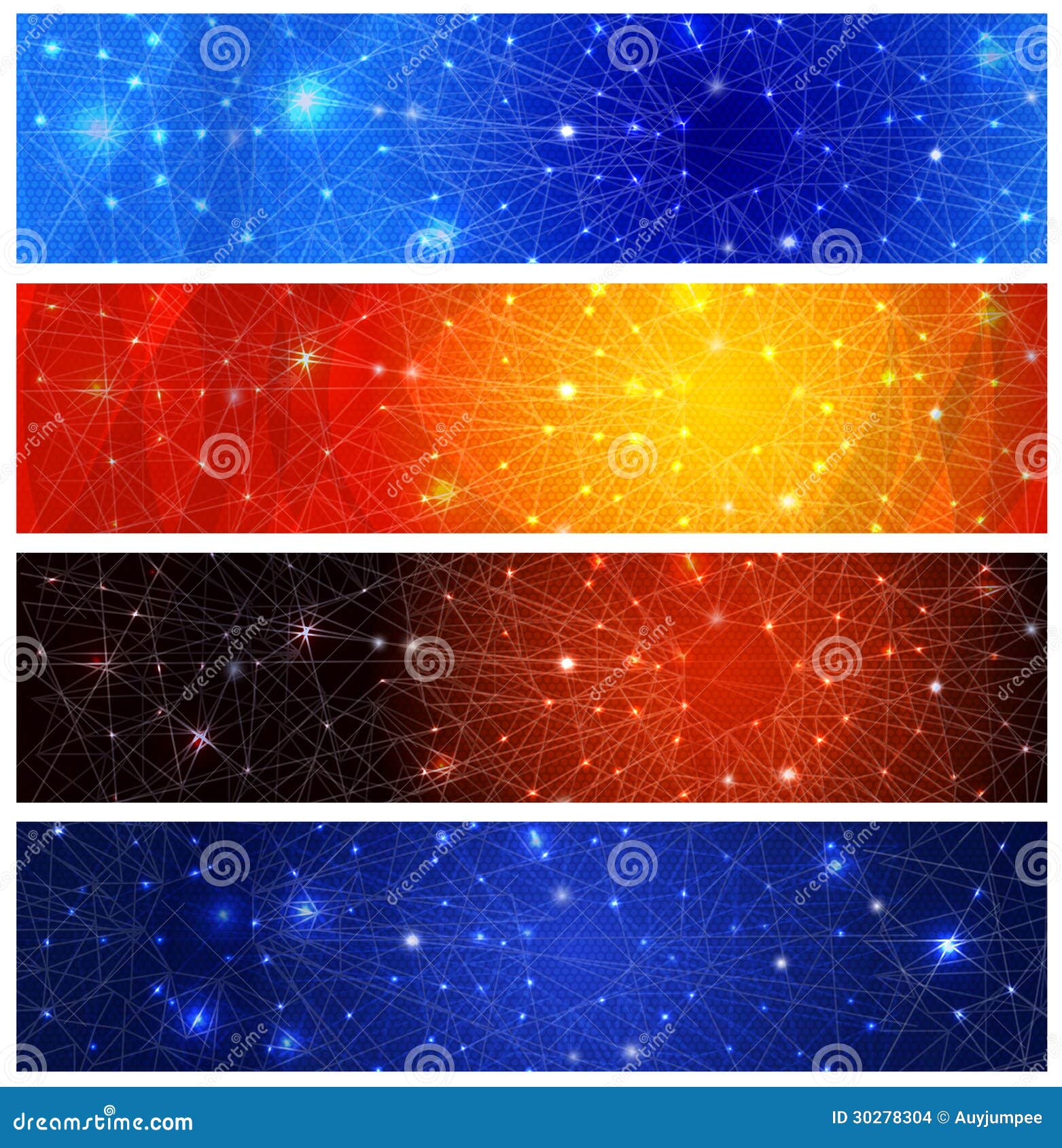 Tech Banner stock vector. Illustration of hitech, background - 30278304