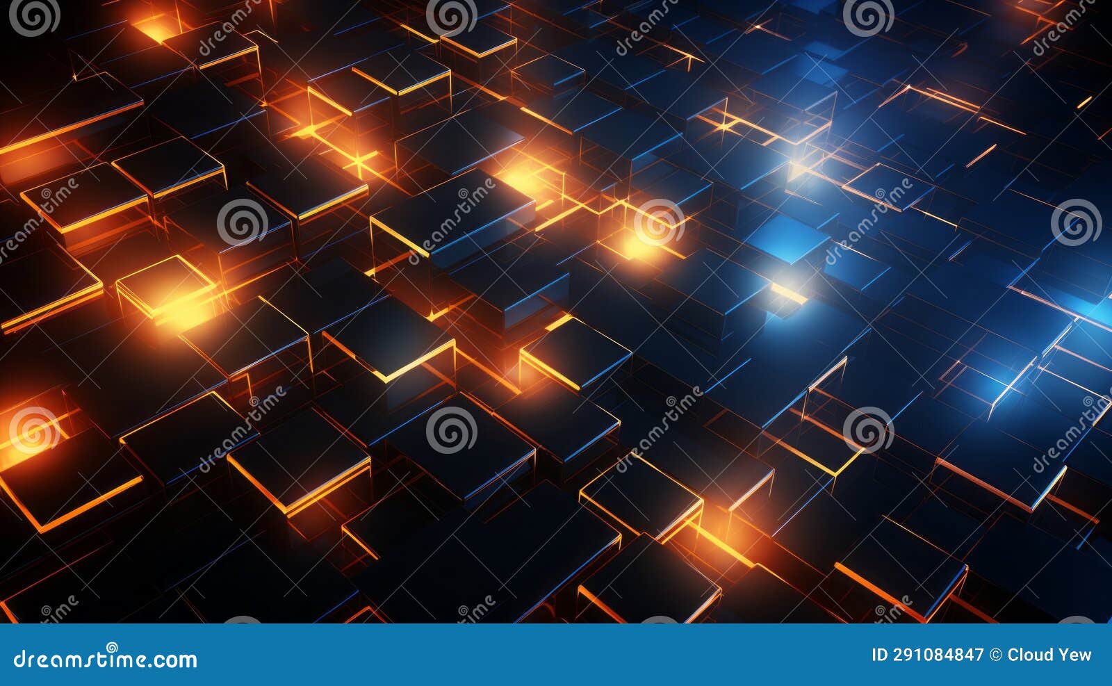 Tech beauty fusion design stock illustration. Illustration of ...