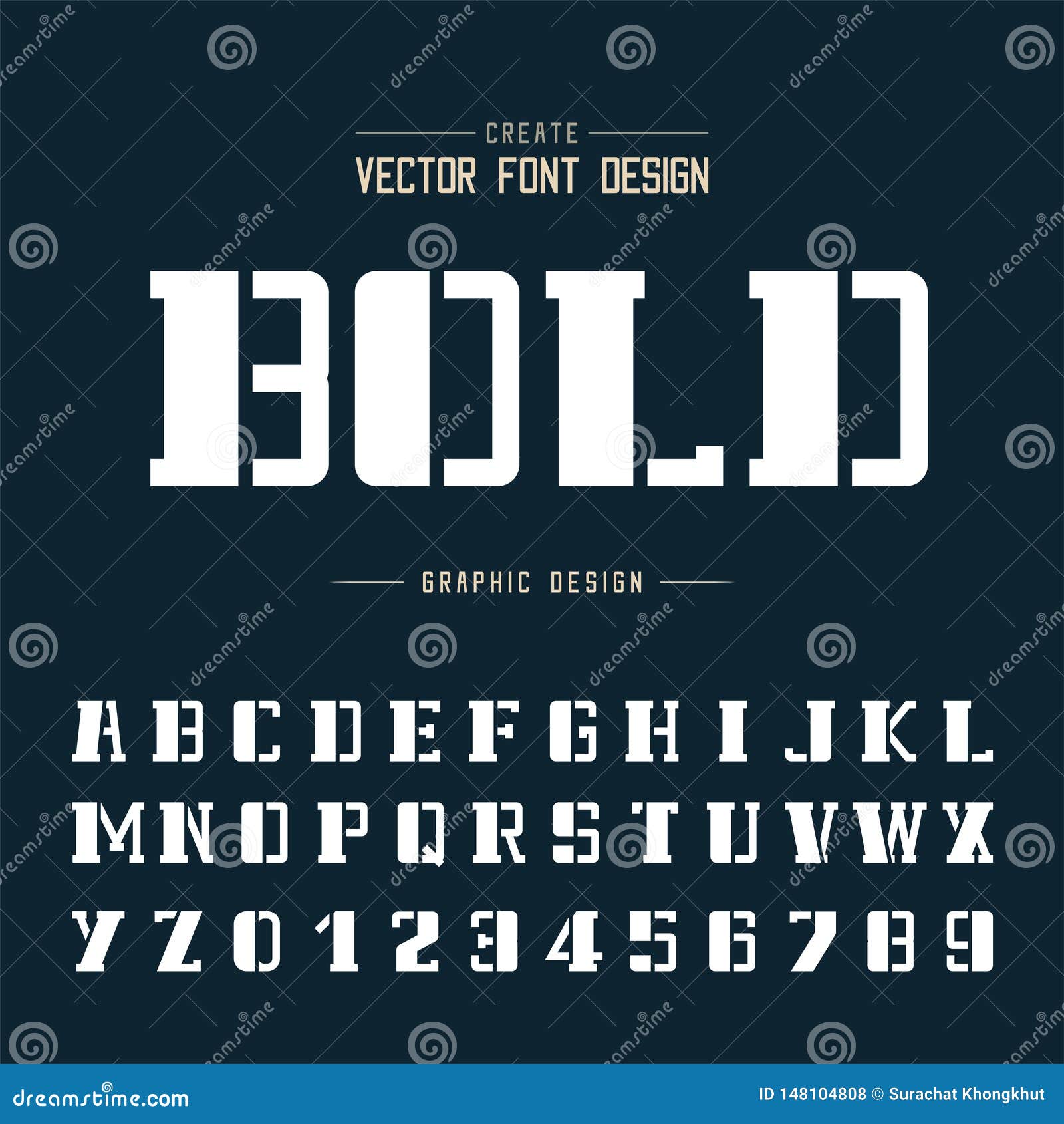 Tech Bold Font and Alphabet Vector, Technology Script and Number Design ...