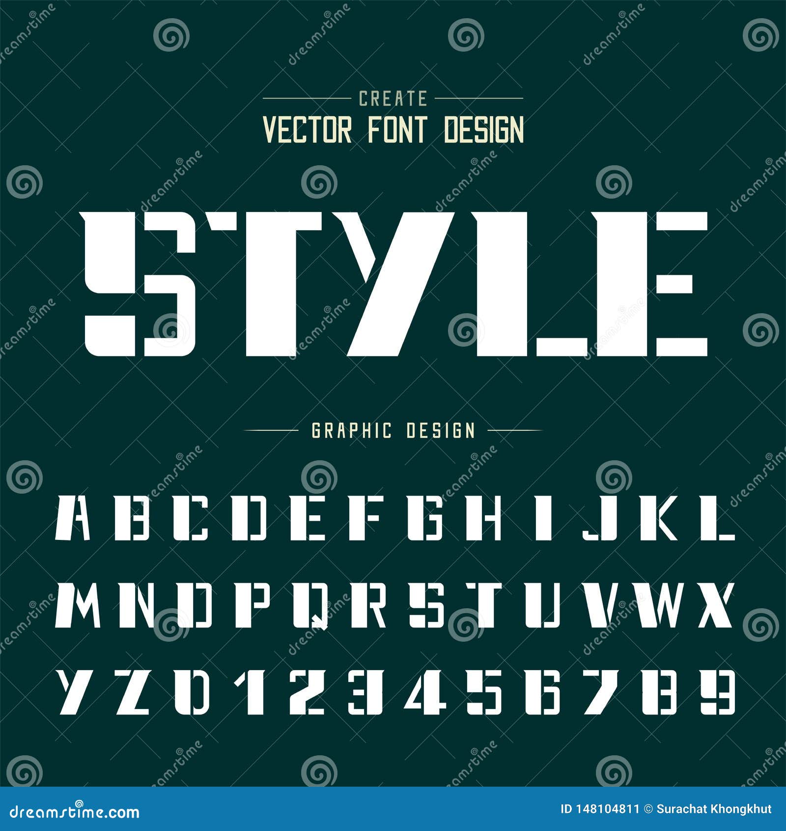 Tech Bold Font and Graphic Alphabet Vector, Technology Modern Typeface ...