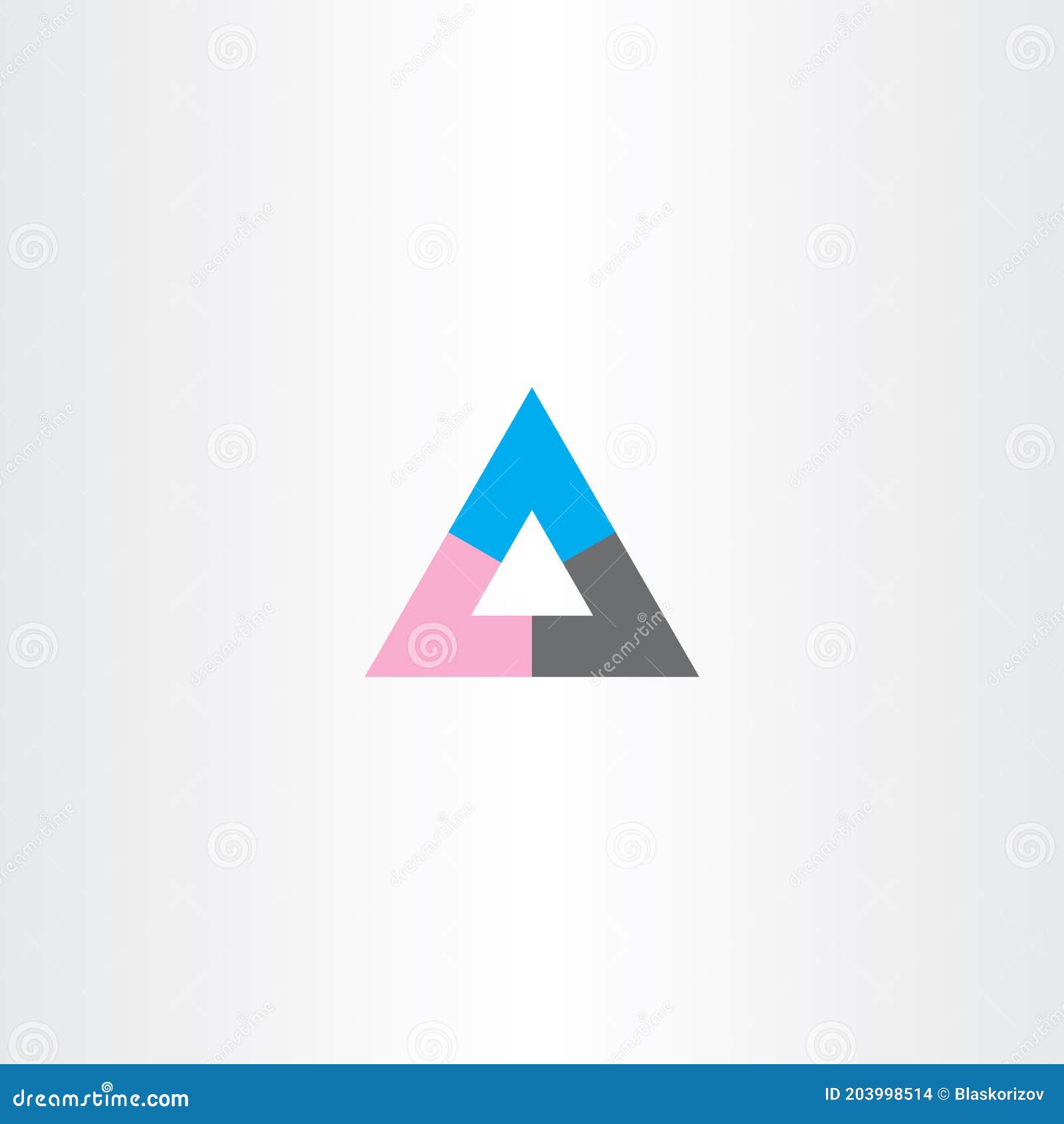 Tech Business Abstract Triangle Vector Logo Icon Sign Stock Vector ...
