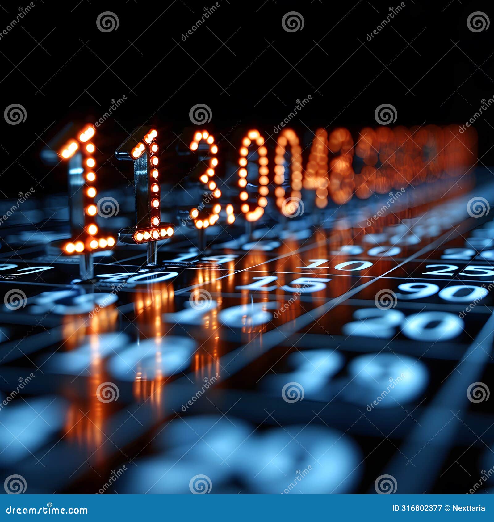 Tech Business Digital Revenue Progress Chart Stock Illustration ...