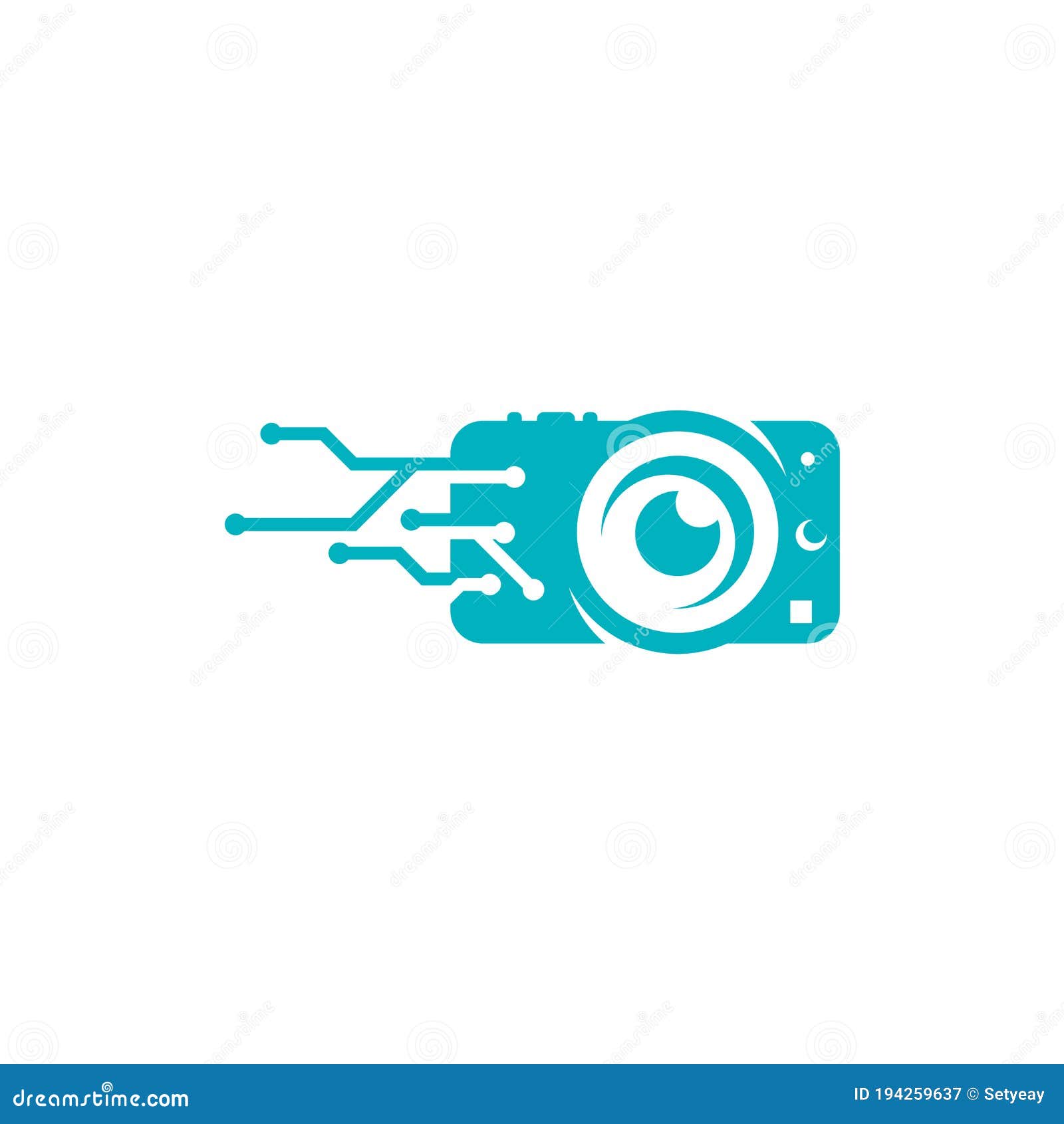 Tech Camera Logo Design Vector Template, Camera Photography Logo ...