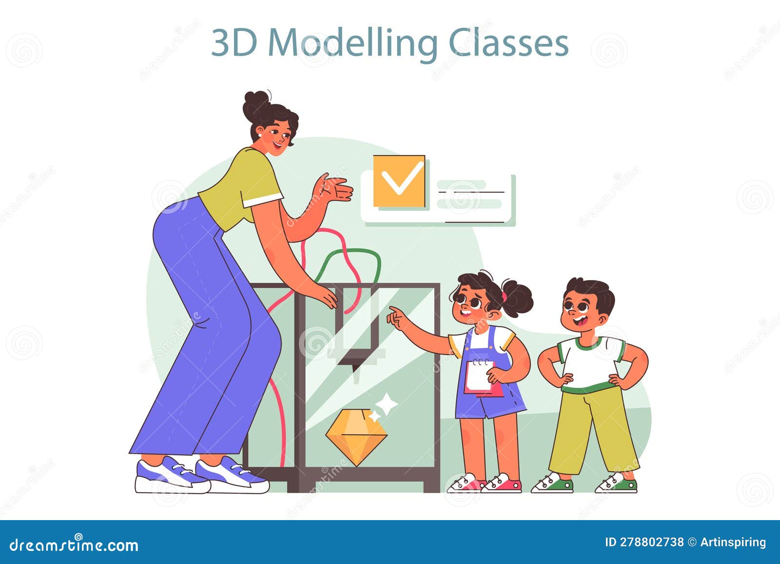 Tech Camp for Children. 3D Modeling Technologies Educational Course ...