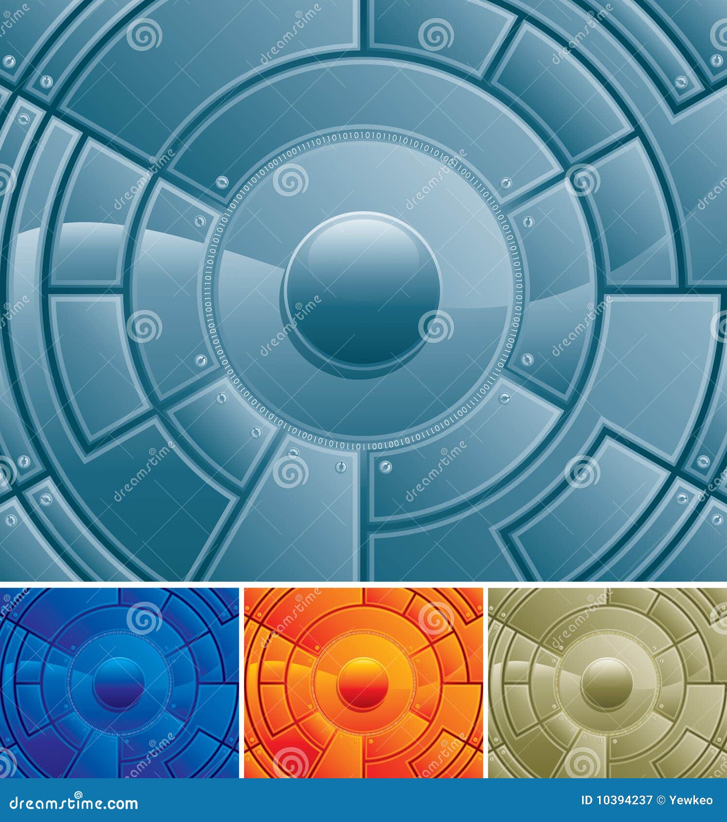 Tech Center stock vector. Illustration of edge, digital - 10394237