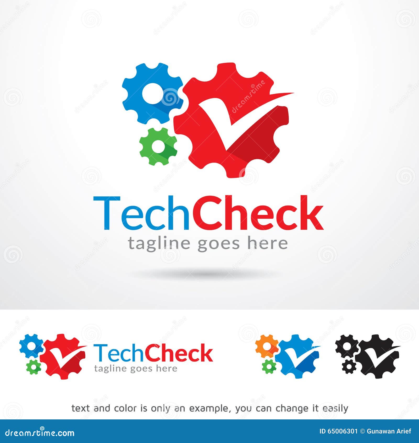 Tech Check Logo Template Design Vector Stock Vector - Illustration of ...