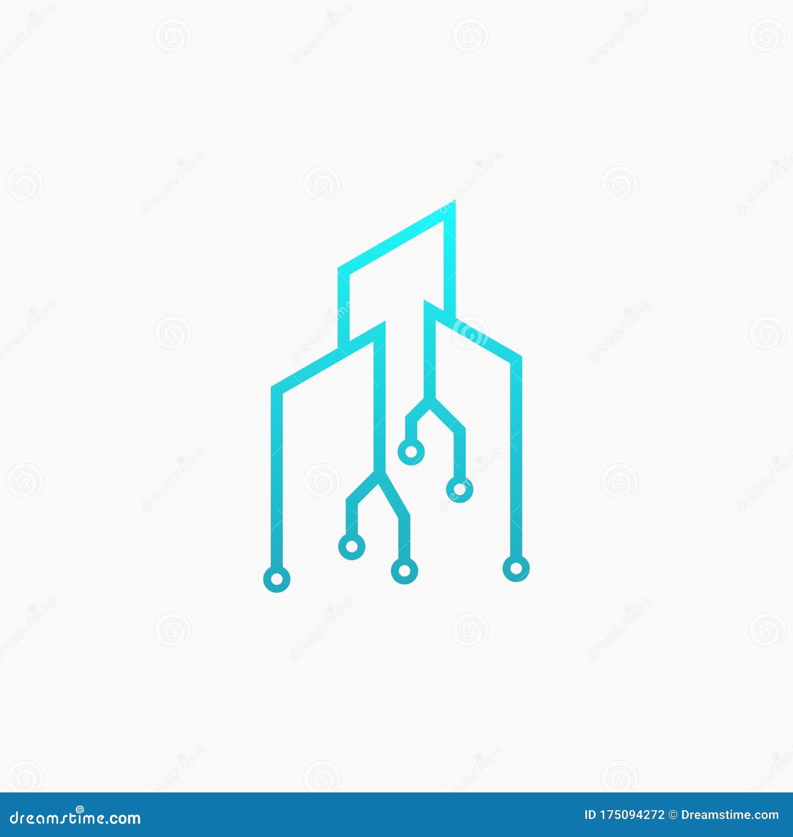 Tech City Logo stock illustration. Illustration of awesome - 175094272