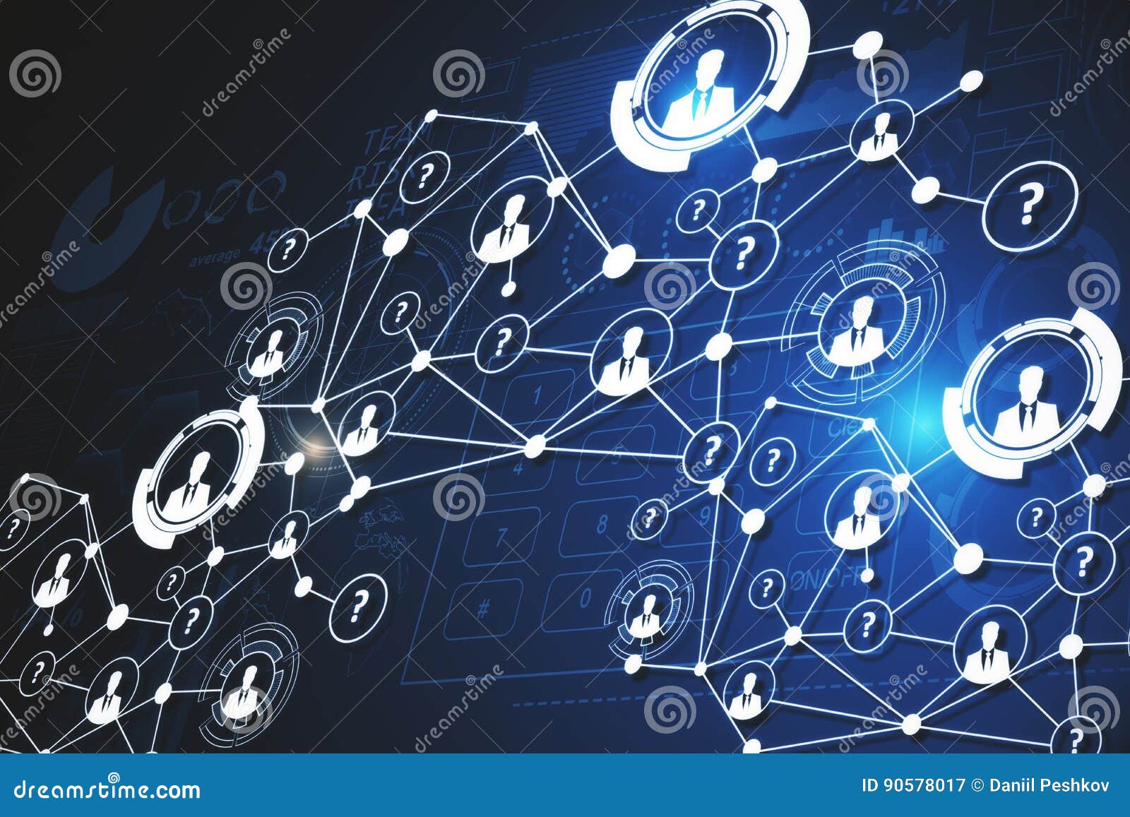 Tech concept stock illustration. Illustration of backdrop - 90578017