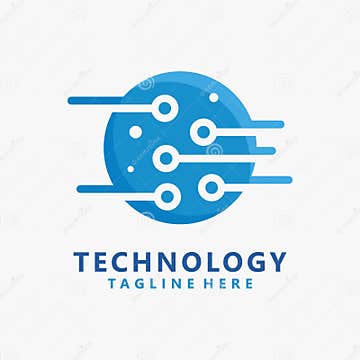 Tech connect logo design stock vector. Illustration of abstract - 238081201