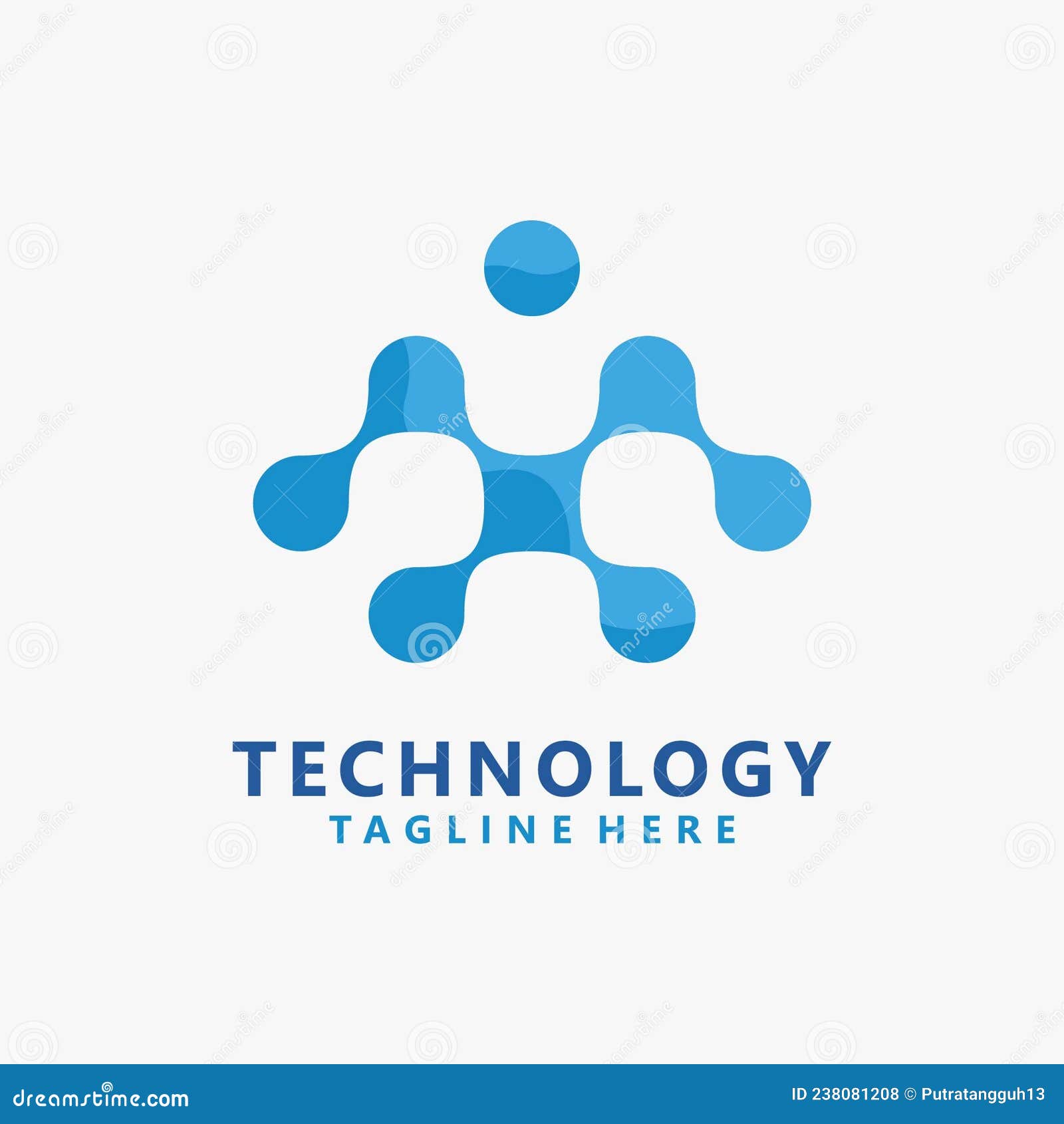 Tech connect logo design stock vector. Illustration of energy - 238081208