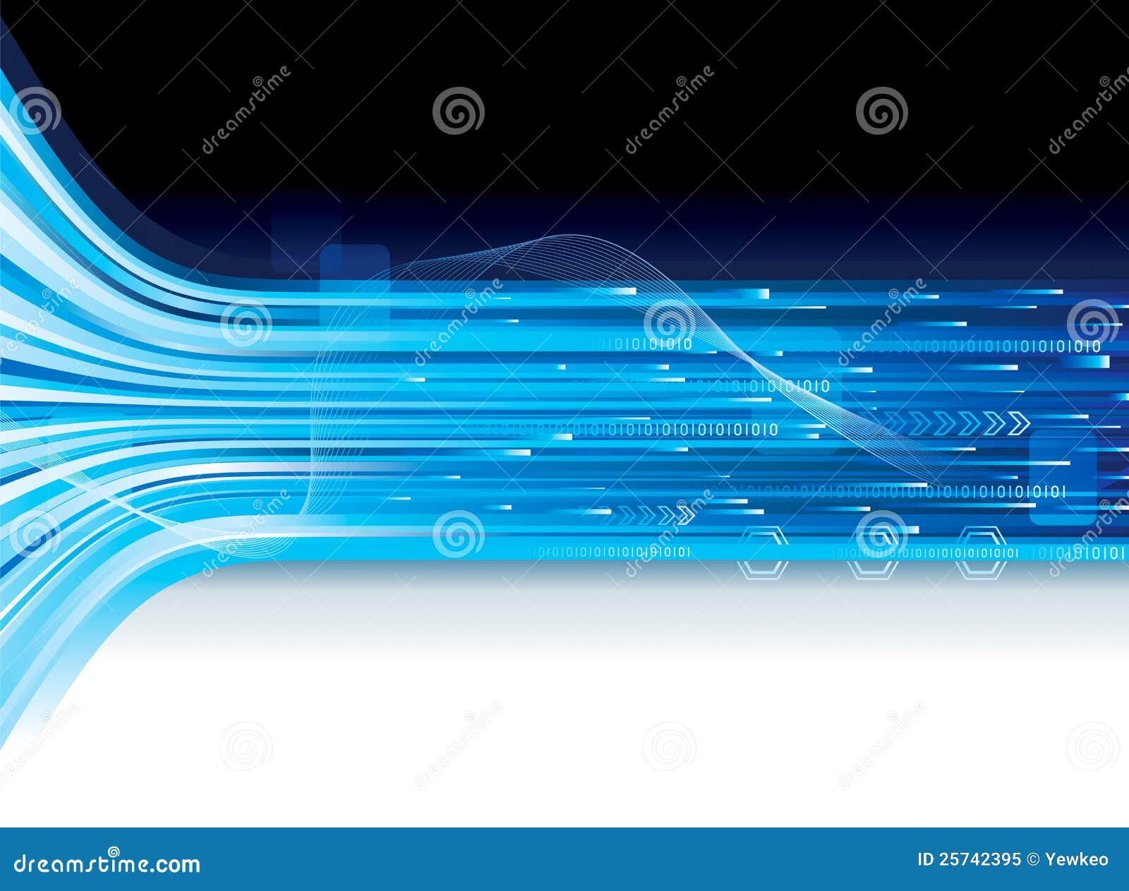 Tech Connection Banner stock vector. Image of template - 25742395