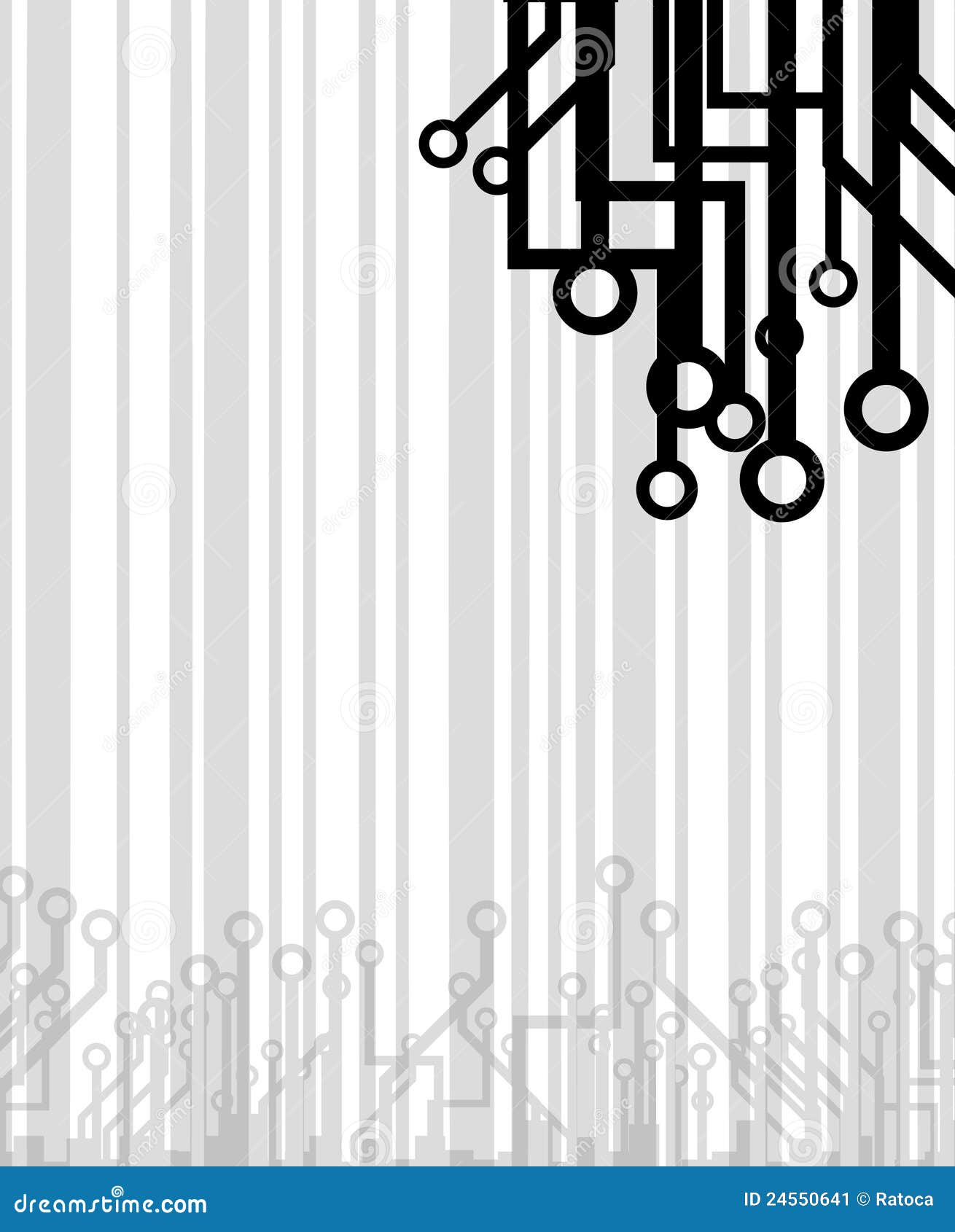 Tech creative wallpaper stock vector. Illustration of modern - 24550641