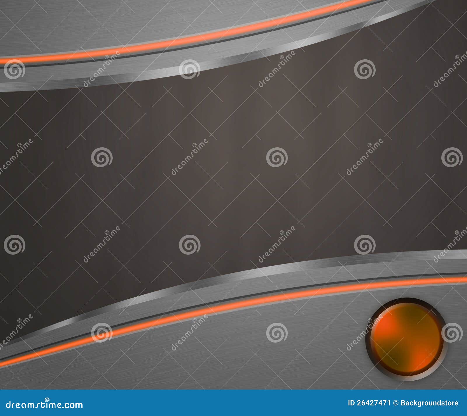 Tech Dark Shapes Orange Background Stock Illustration - Illustration of ...