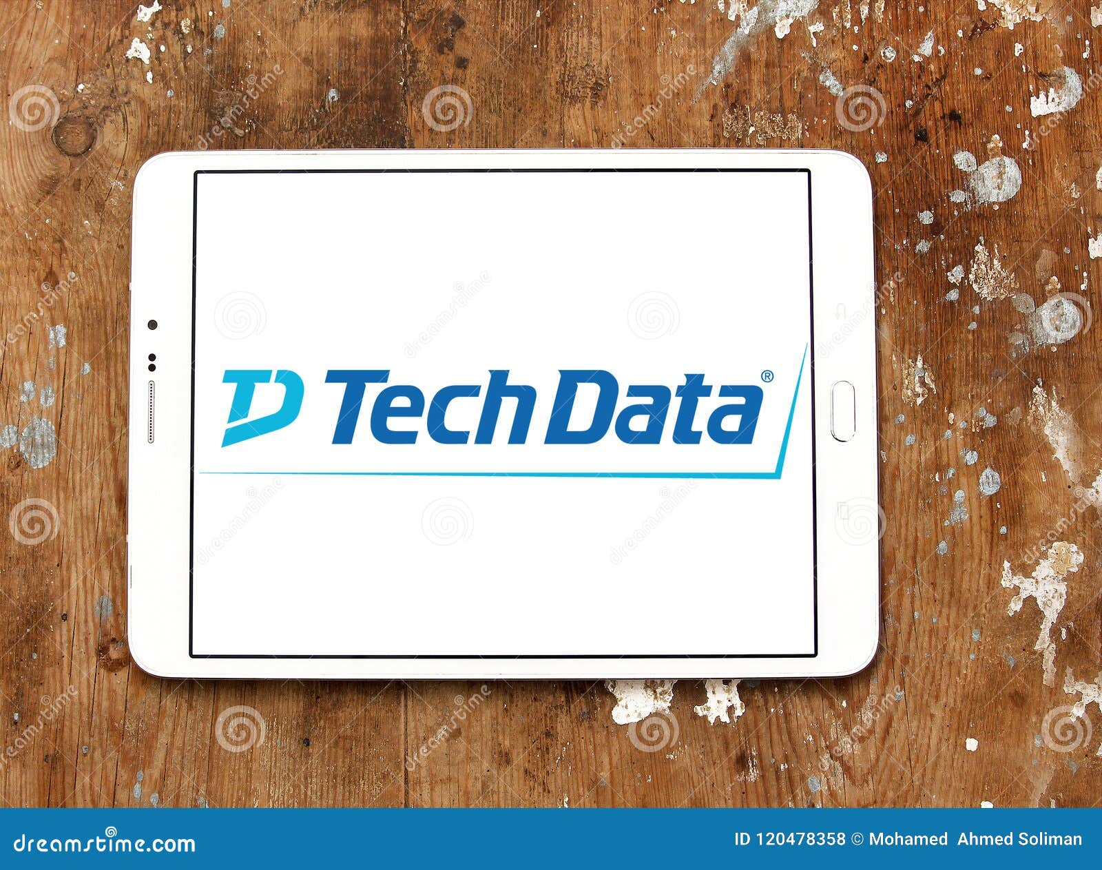 Tech Data company logo editorial stock photo. Image of emblem - 120478358