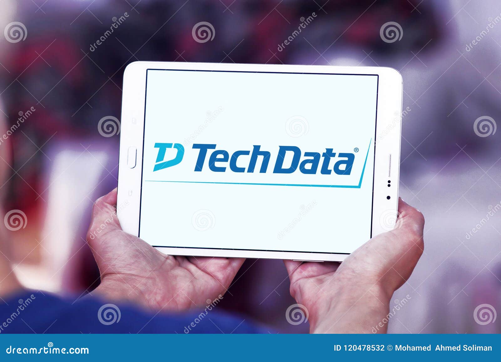 Tech Data company logo editorial photography. Image of emblem - 120478532