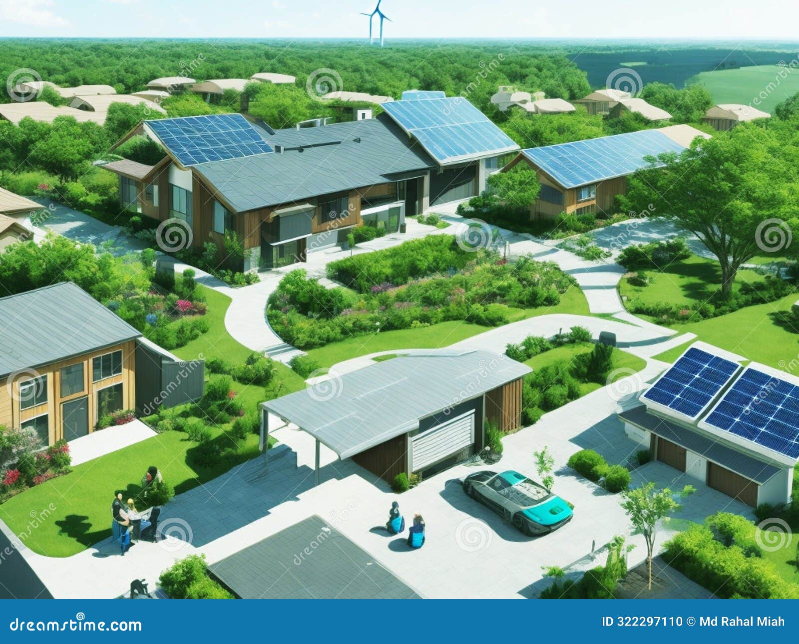 Tech Ecosystem - Harmonizing Innovation for Living with Nature Stock ...