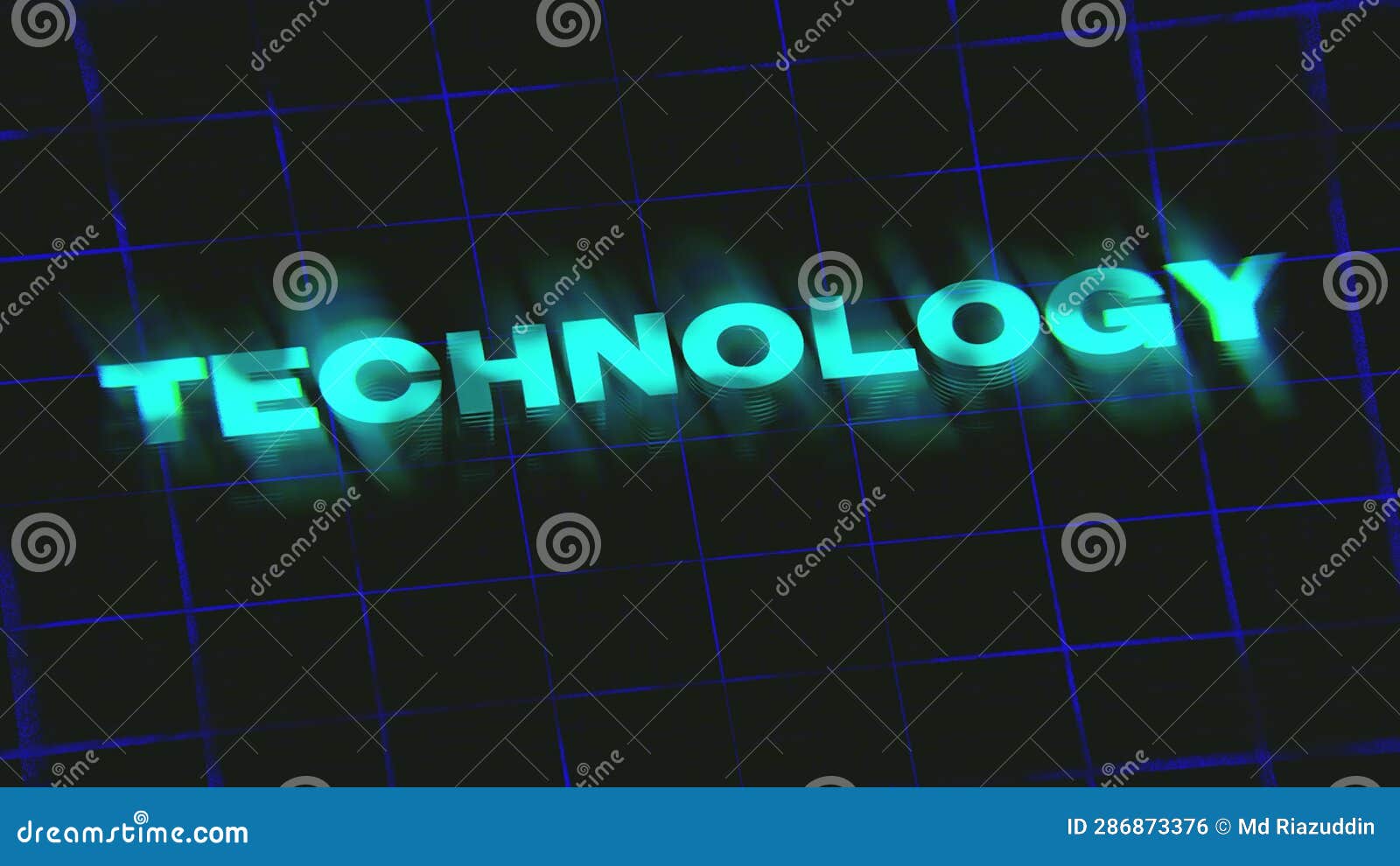 Tech Elegance: Glowing Text Animation on a Stylish Black Background ...