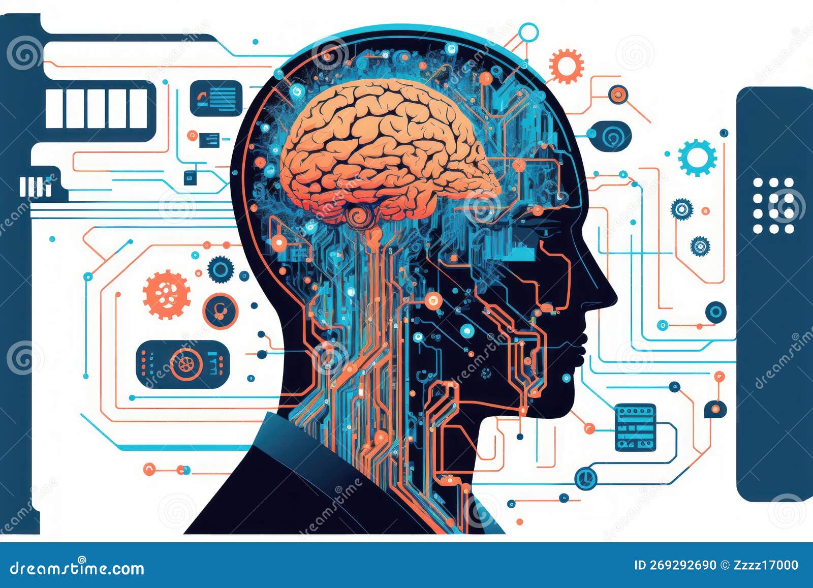 Tech Evolution: the Rise of AI in Business. Generative AI Stock ...