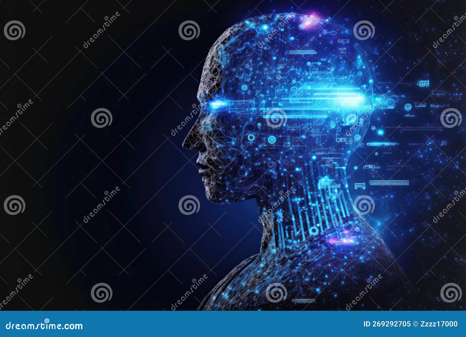 Tech Evolution: the Rise of AI in Business. Generative AI Stock Image ...