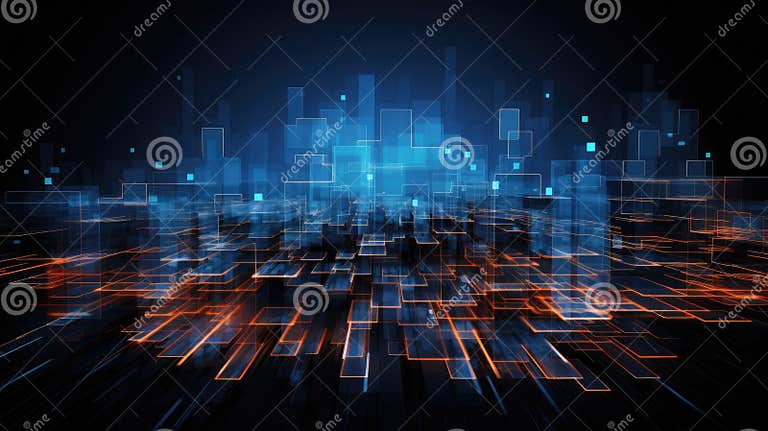 Tech Evolution Unveiled: Abstract Background for Business Development ...