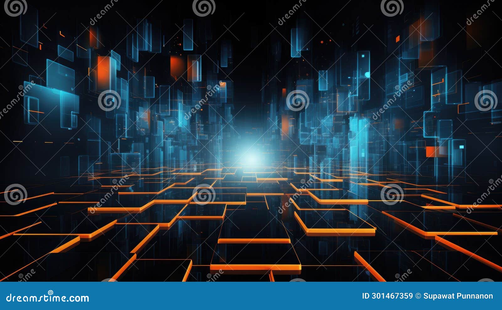 Tech Evolution Unveiled: Abstract Background for Business Development ...