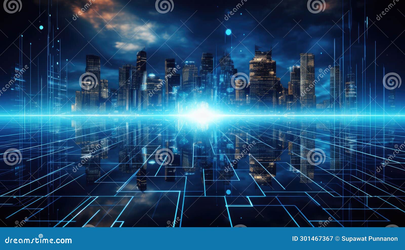 Tech Evolution Unveiled: Abstract Background for Business Development ...