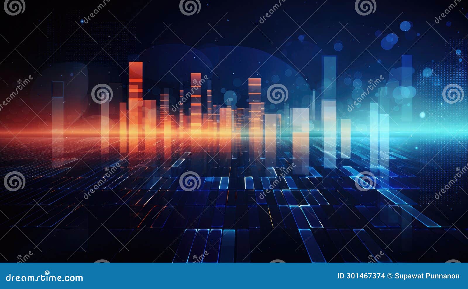 Tech Evolution Unveiled: Abstract Background for Business Development ...