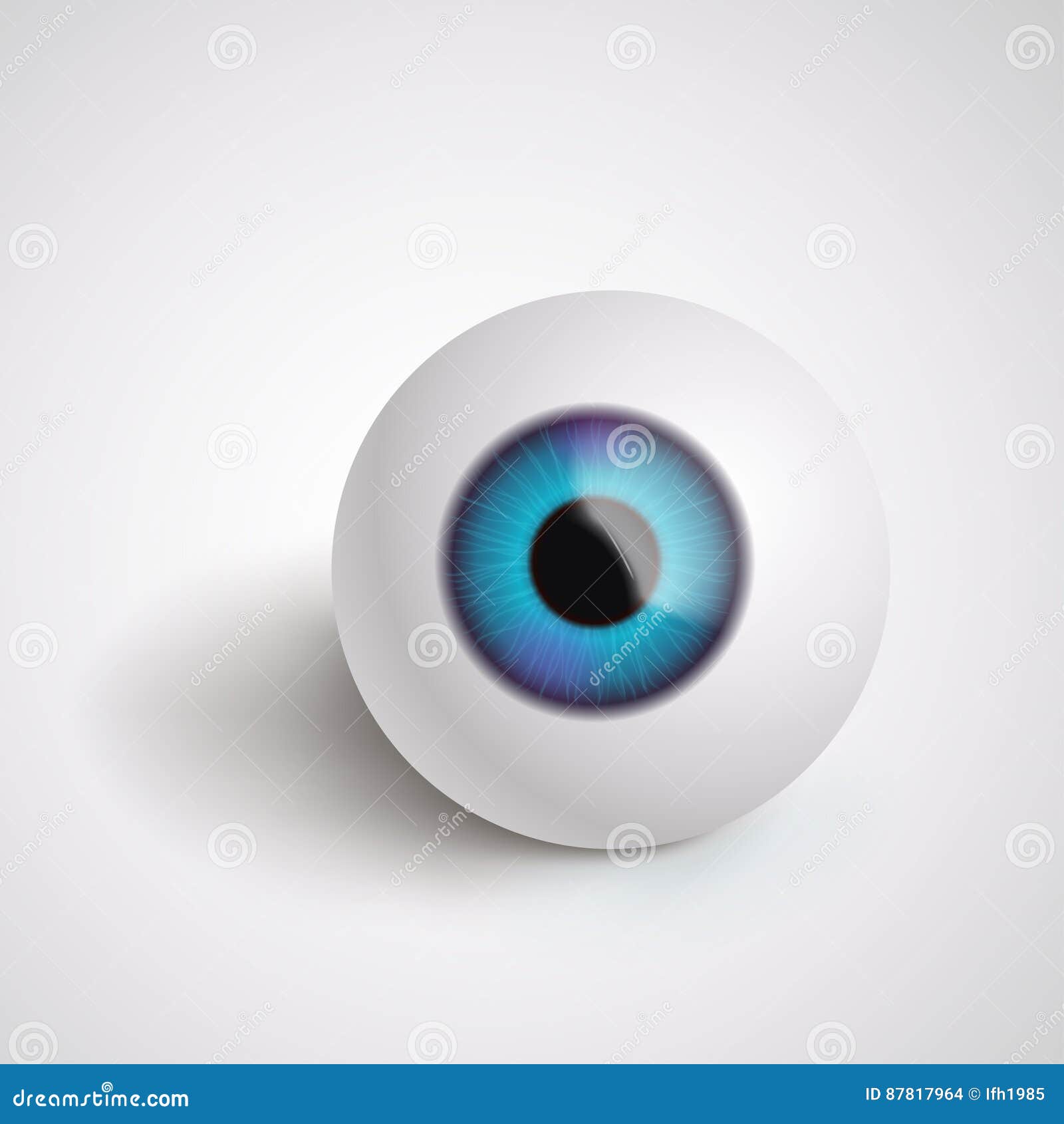 Tech eyeball 5 stock vector. Illustration of digital - 87817964