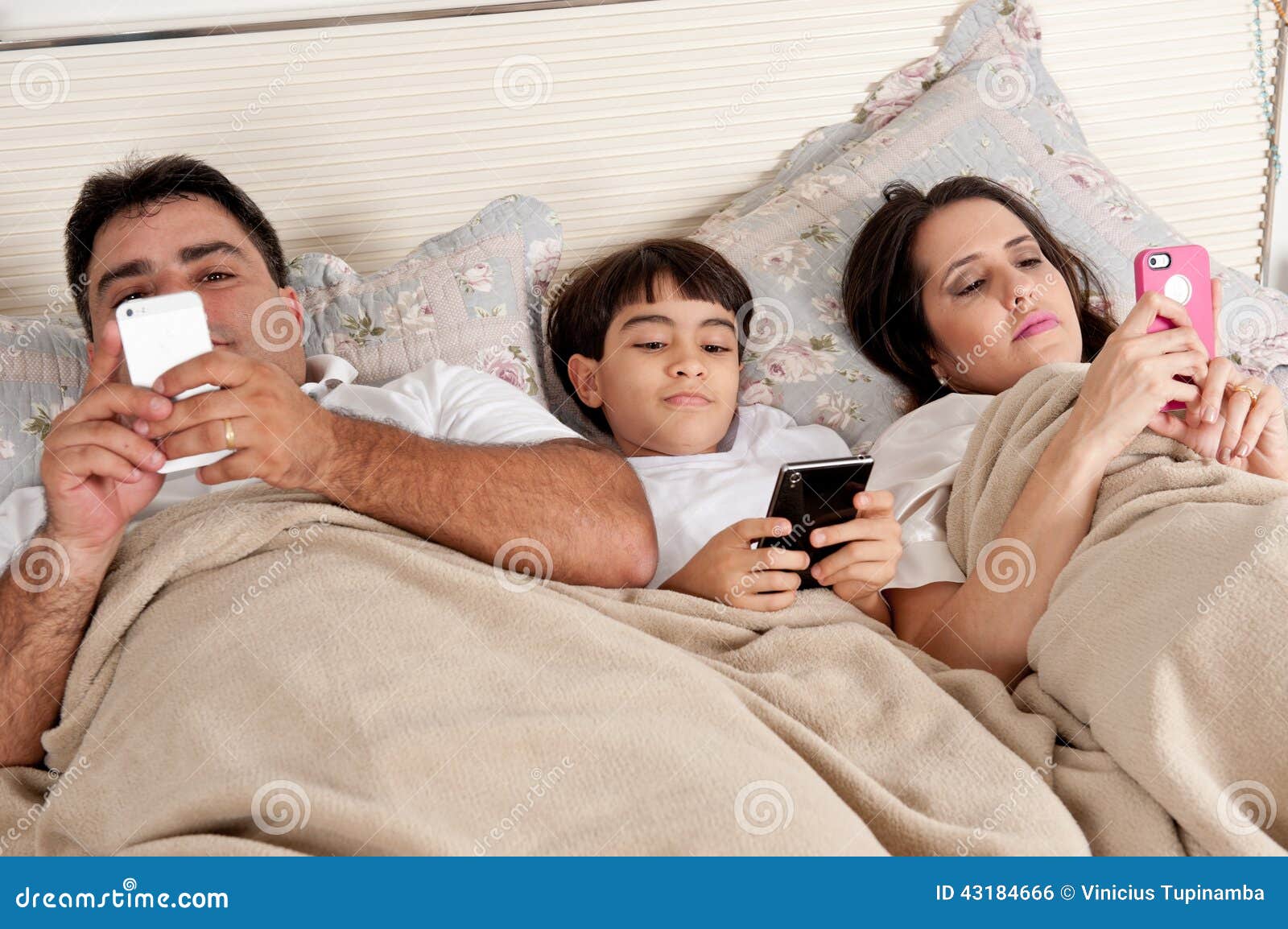 Tech Family stock photo. Image of mordern, crazy, parent - 43184666