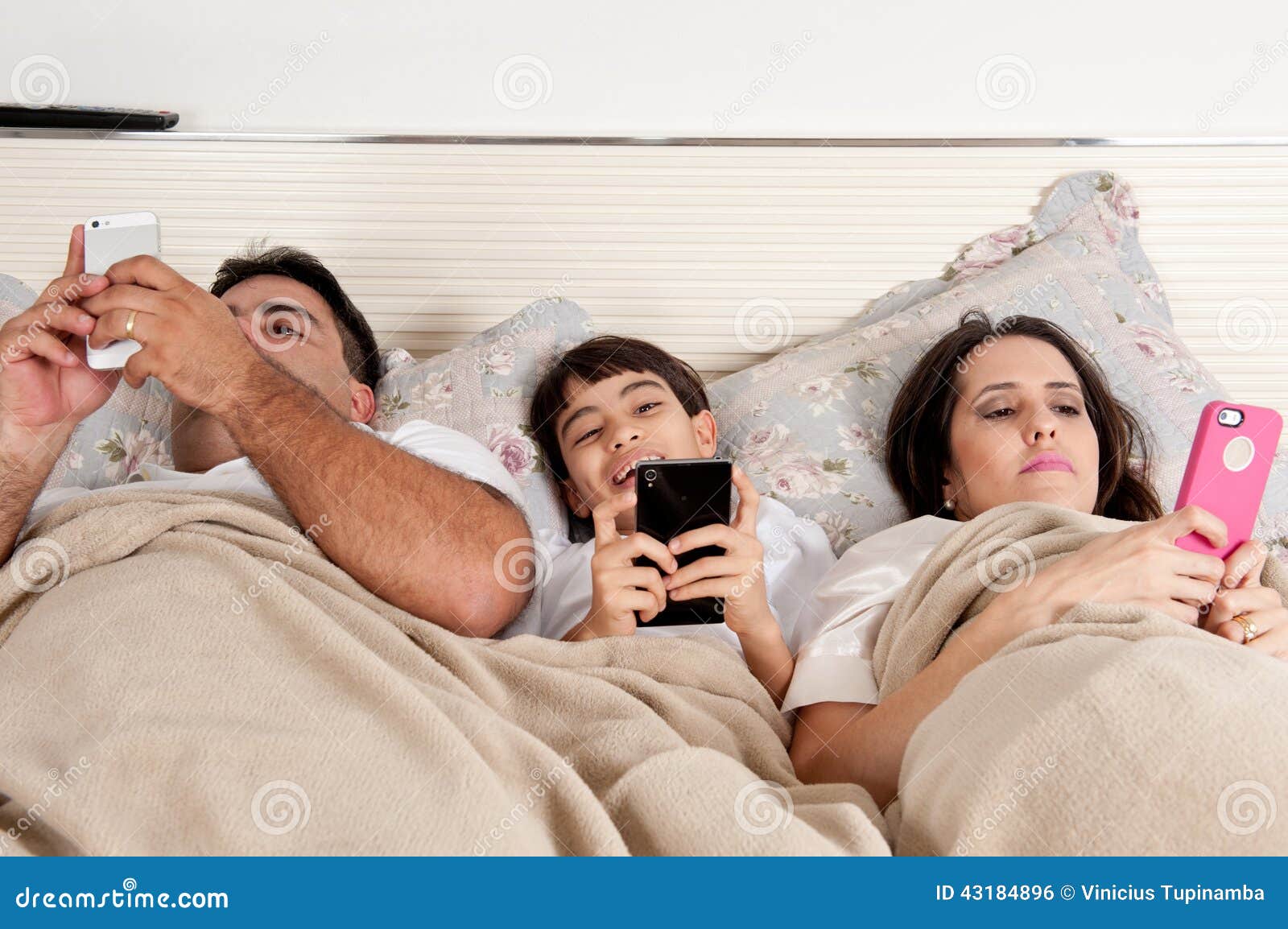 Tech Family stock photo. Image of holding, father, mobile - 43184896