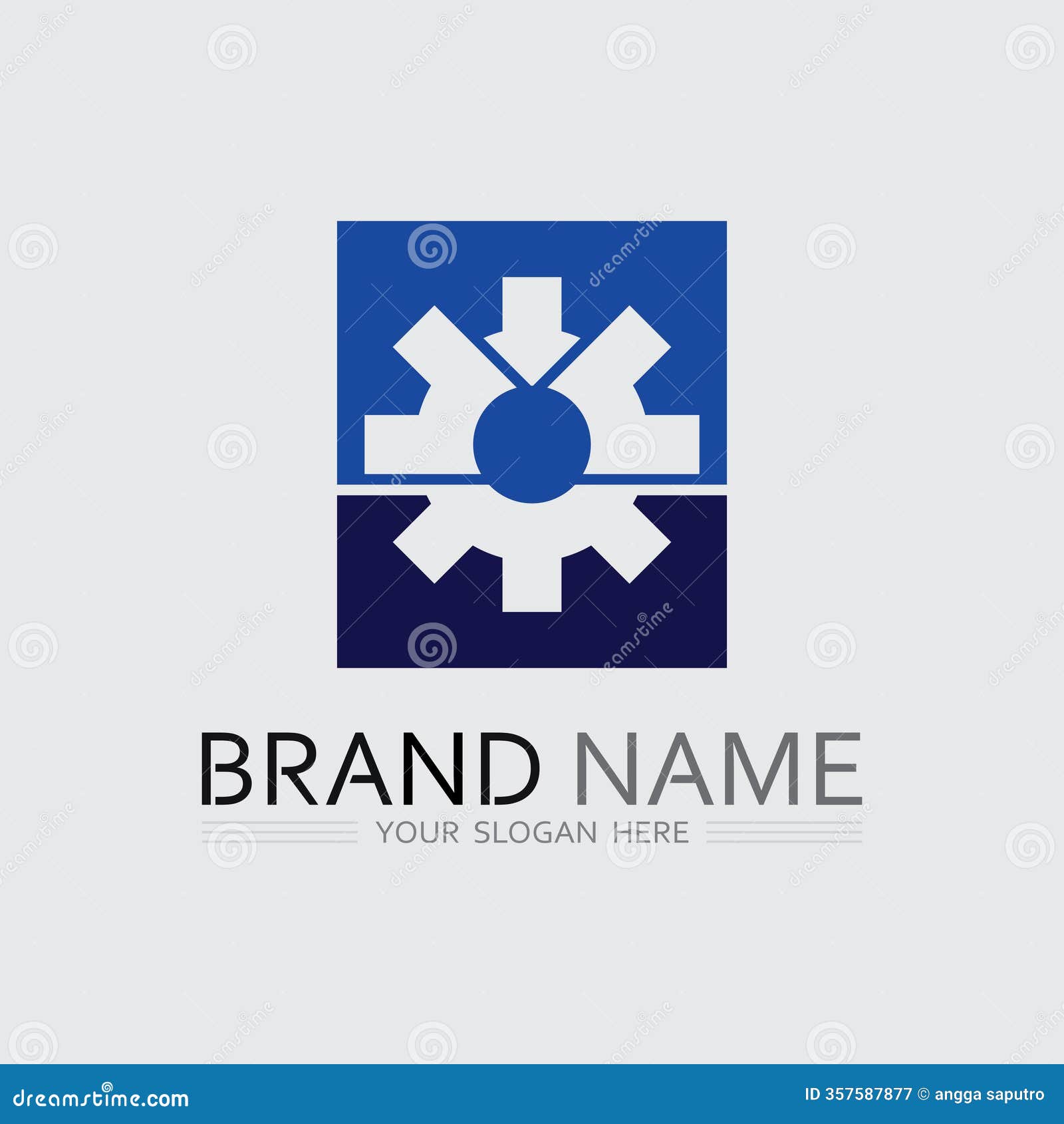 Tech Gear Logo Vector Design Template. Technology Logo Template Design ...