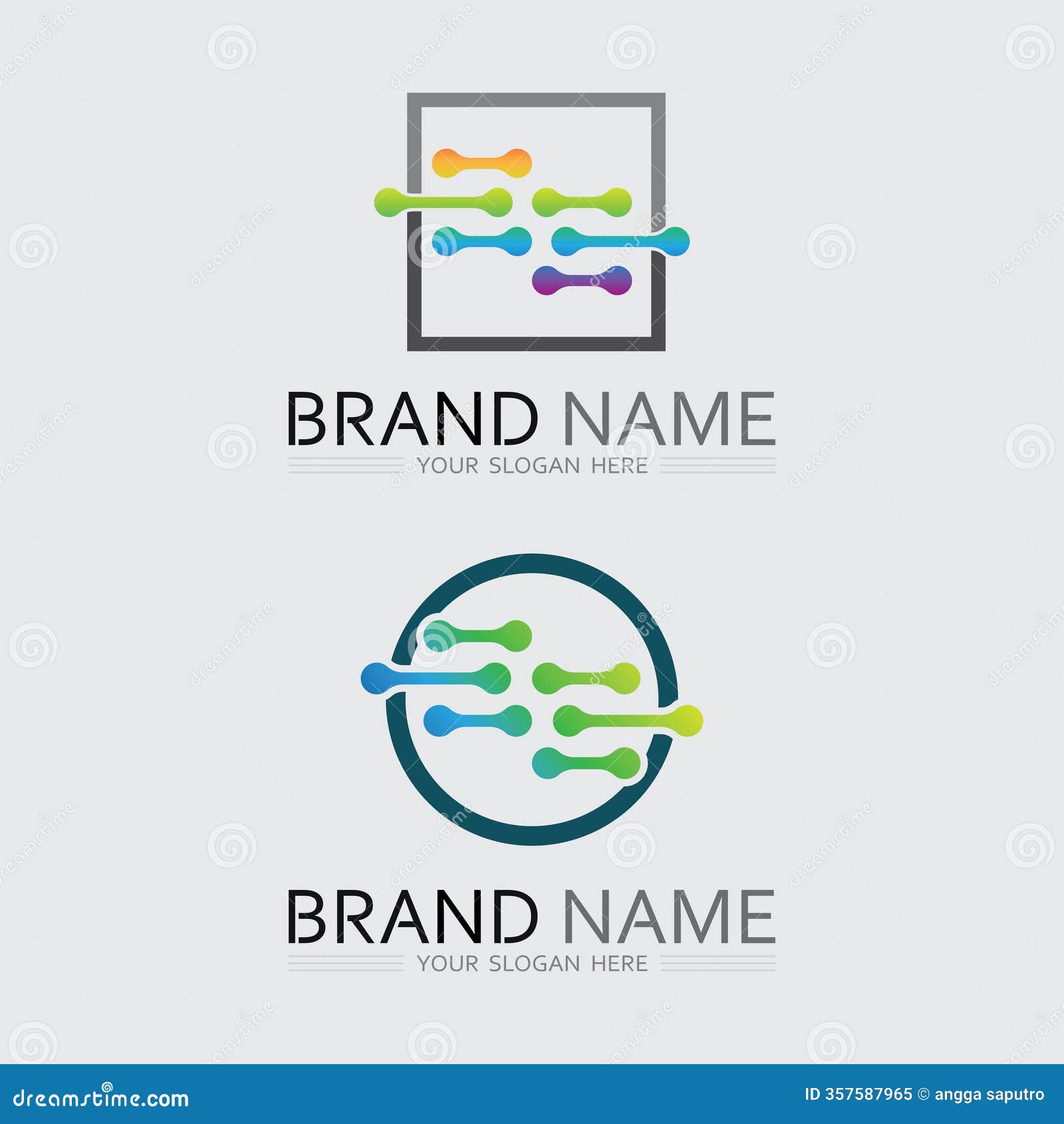 Tech Gear Logo Vector Design Template. Technology Logo Template Design ...