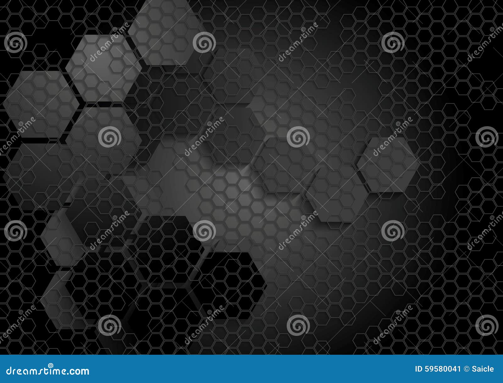 Black Hexagon Texture On Brown Background Royalty-Free Stock Image ...