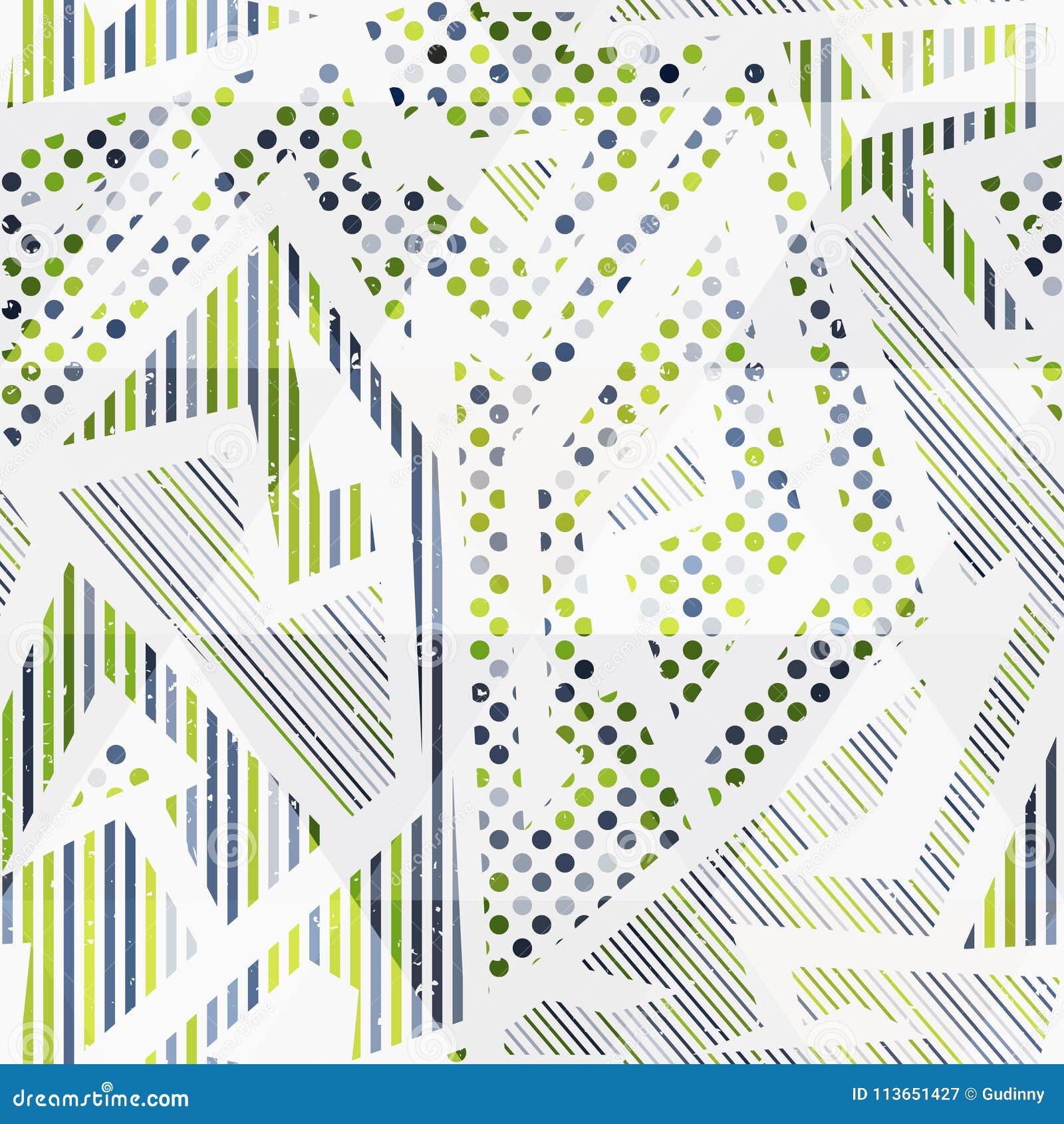 Tech Geometric Seamless Pattern Stock Vector - Illustration of digital ...
