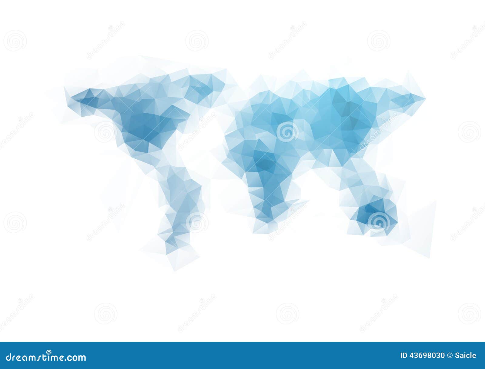 Tech Geometry World Map Background Stock Vector - Illustration of card ...