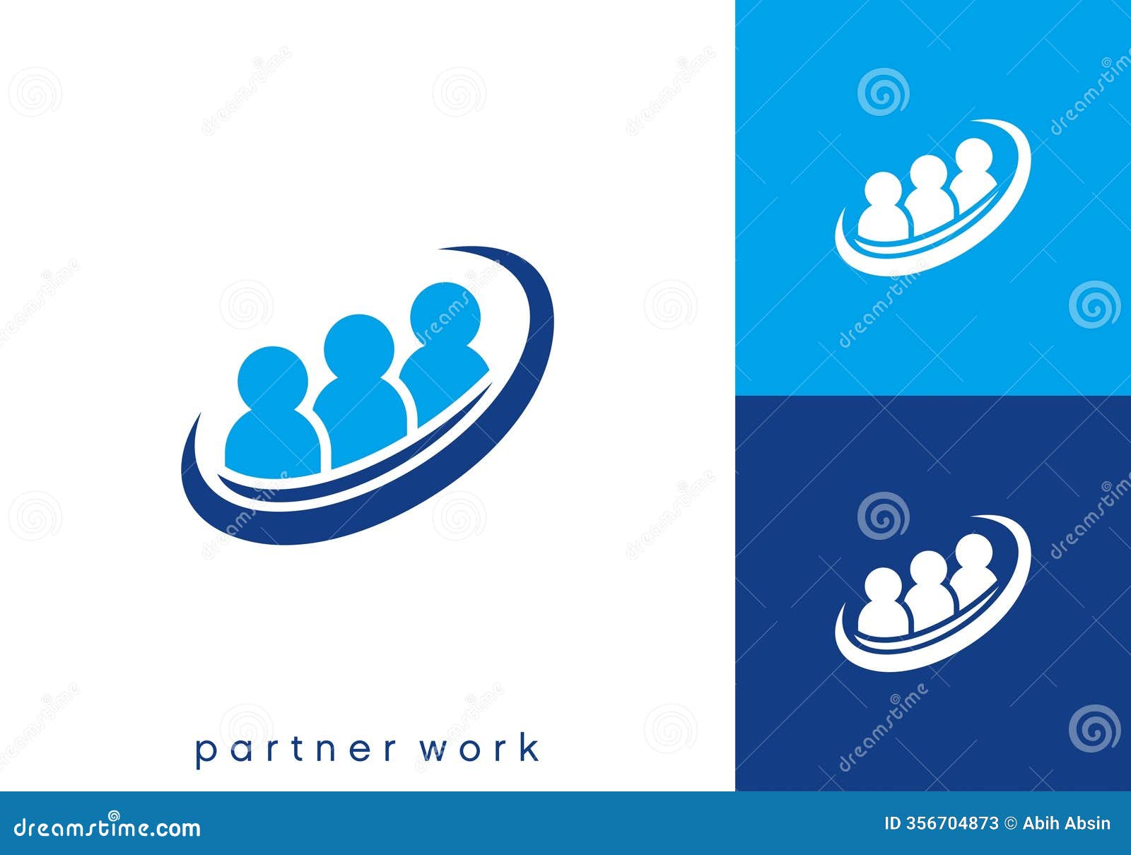 Tech Global People Logo. Community Human Vector Design Stock Vector ...