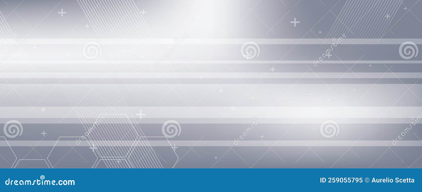 Tech Gray Background with Geometric Shapes Stock Vector - Illustration ...