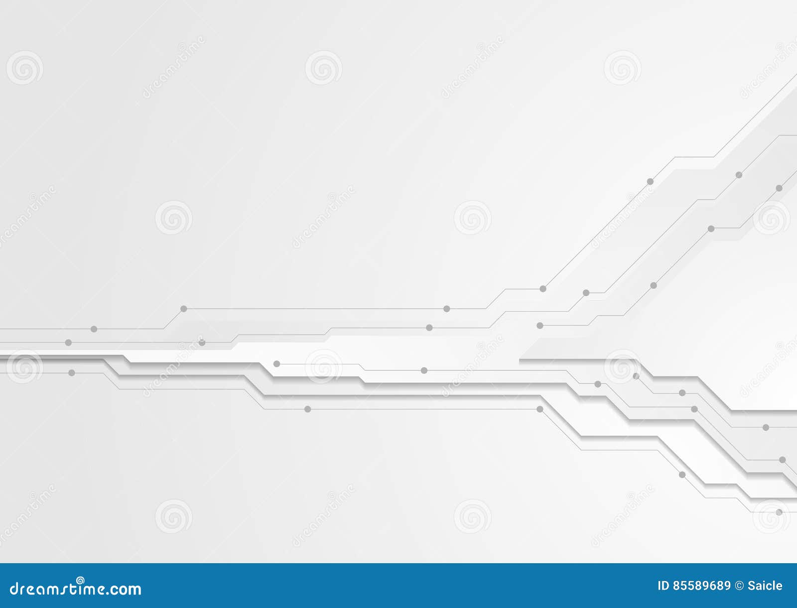 Tech Grey Futuristic Abstract Background Stock Vector - Illustration of ...