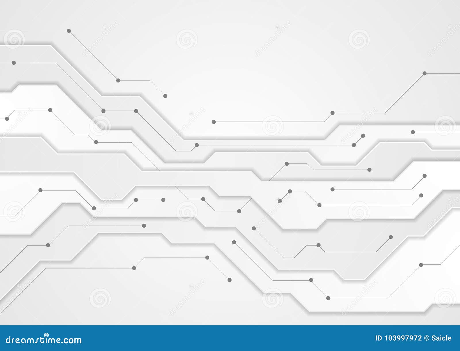 Tech Grey Futuristic Concept Abstract Background Stock Vector ...