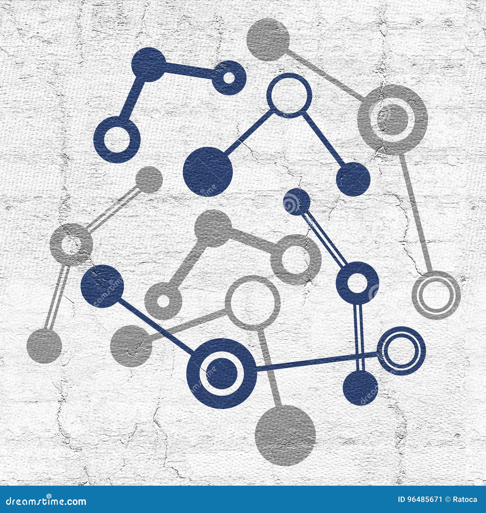 Tech illustration stock illustration. Illustration of futuristic - 96485671