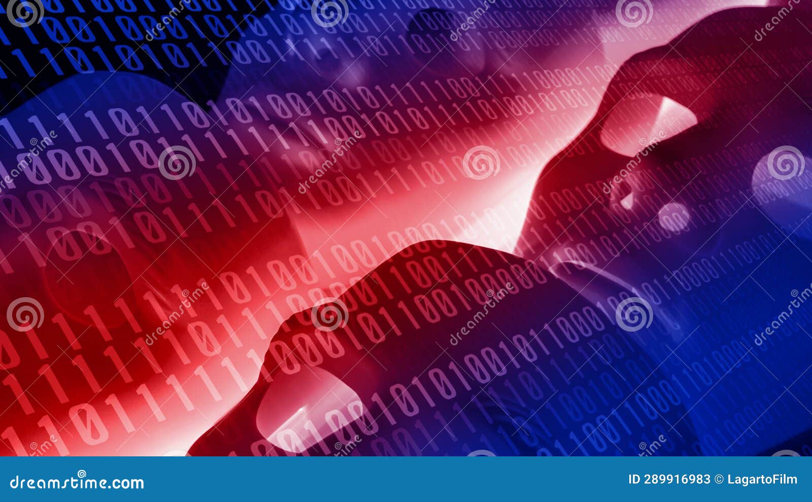 Tech Innovation Unleashed the Design of Binary Code and Ai in Computer Science Stock Image ...