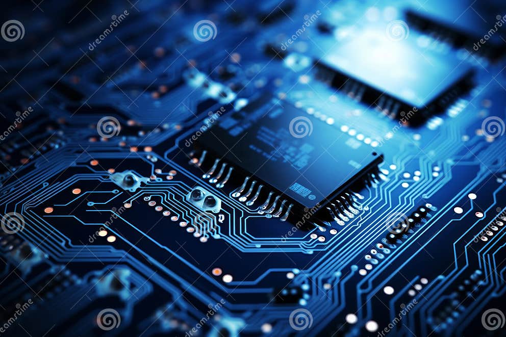 Tech-inspired Background. Minimalistic Circuit Board Patterns with AWS ...