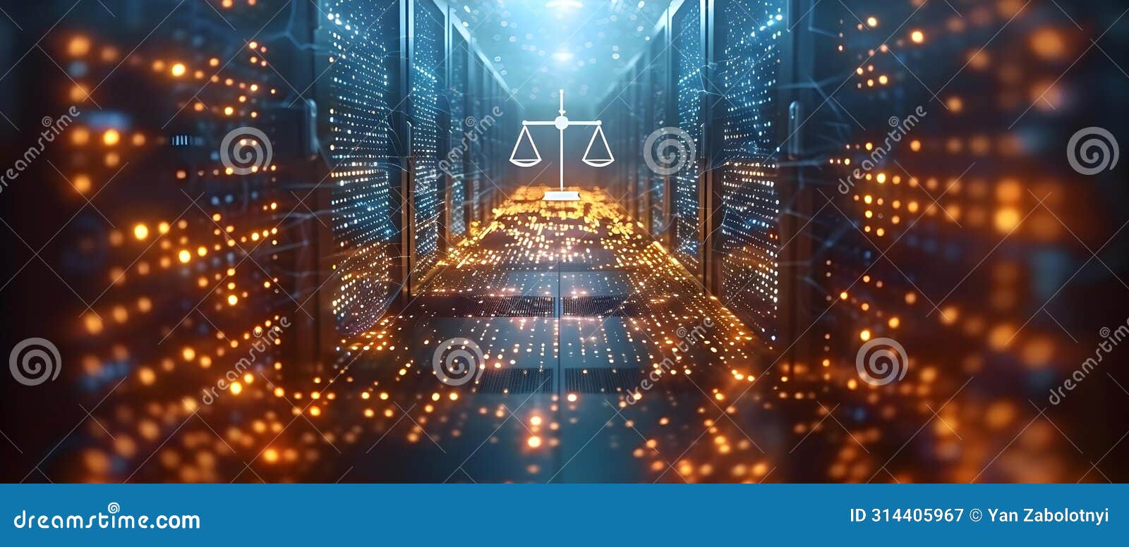 Tech Justice: Scales of Law in the Digital Domain. Concept Digital ...