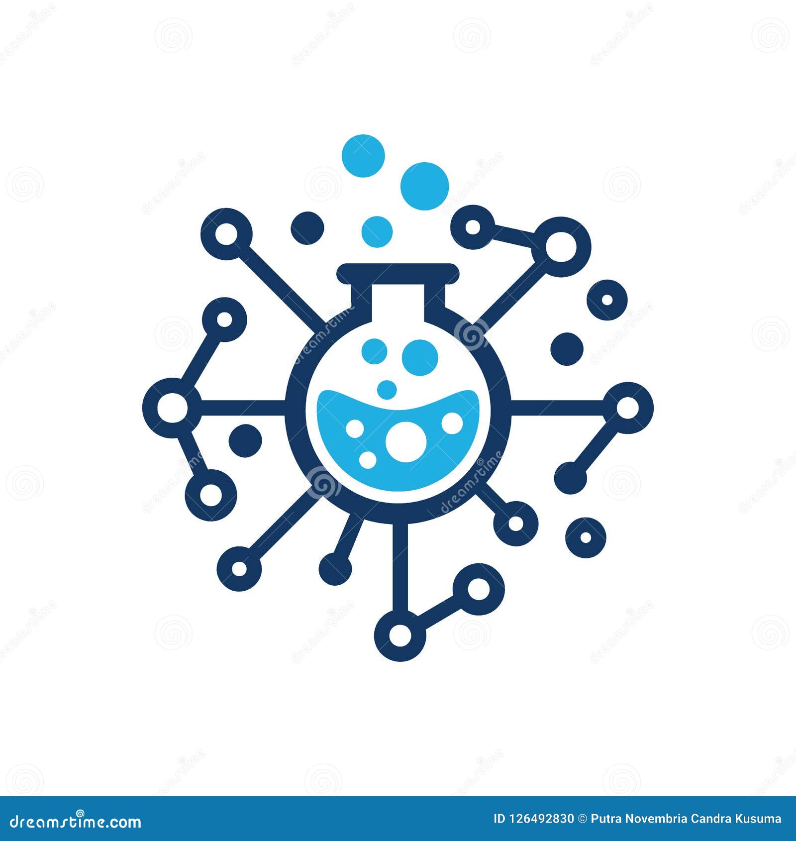 Tech Lab Logo Icon Design stock vector. Illustration of chemical ...