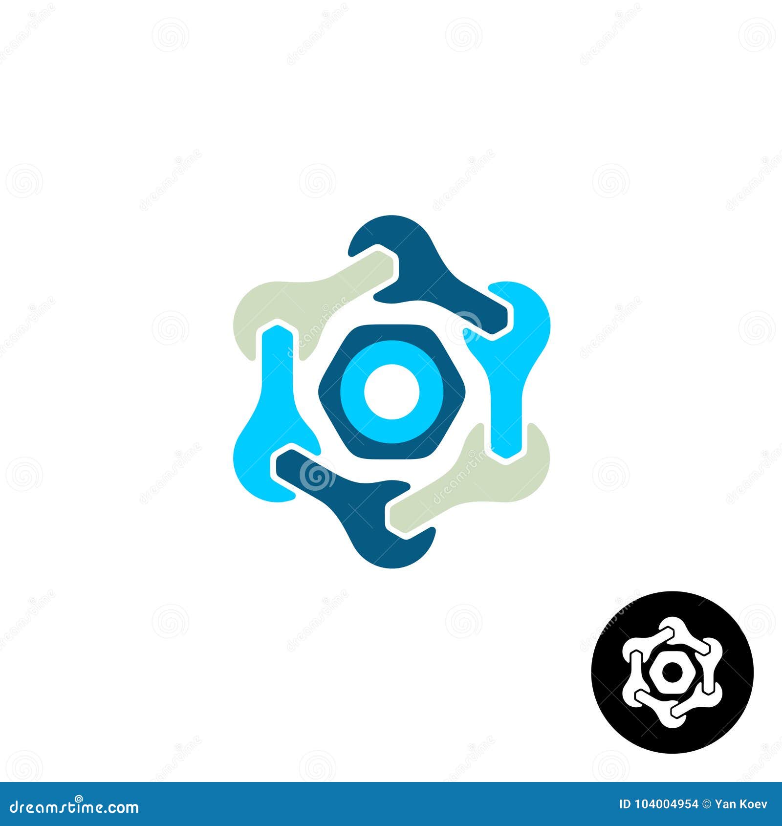 Connected Wrenches Stock Illustrations – 5 Connected Wrenches Stock ...