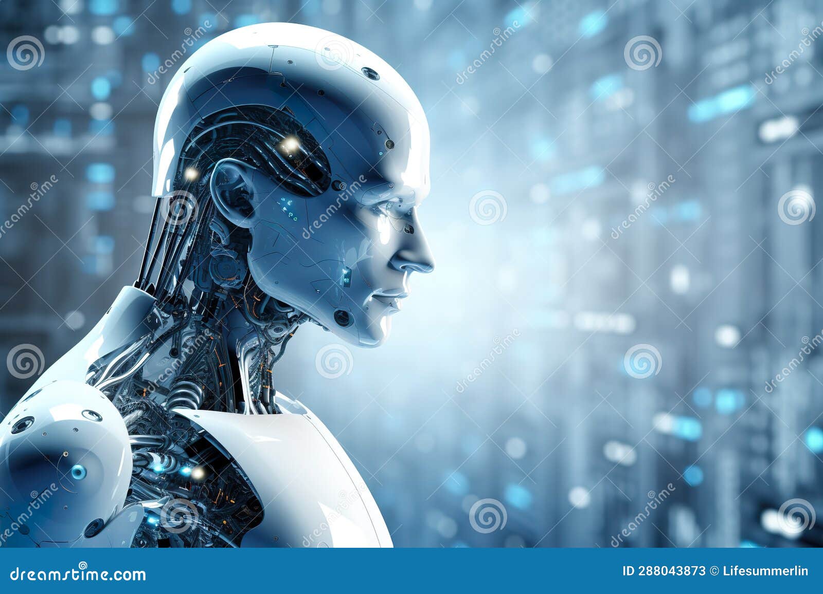Tech Marvels: Artificial Intelligence & Innovation Stock Illustration ...
