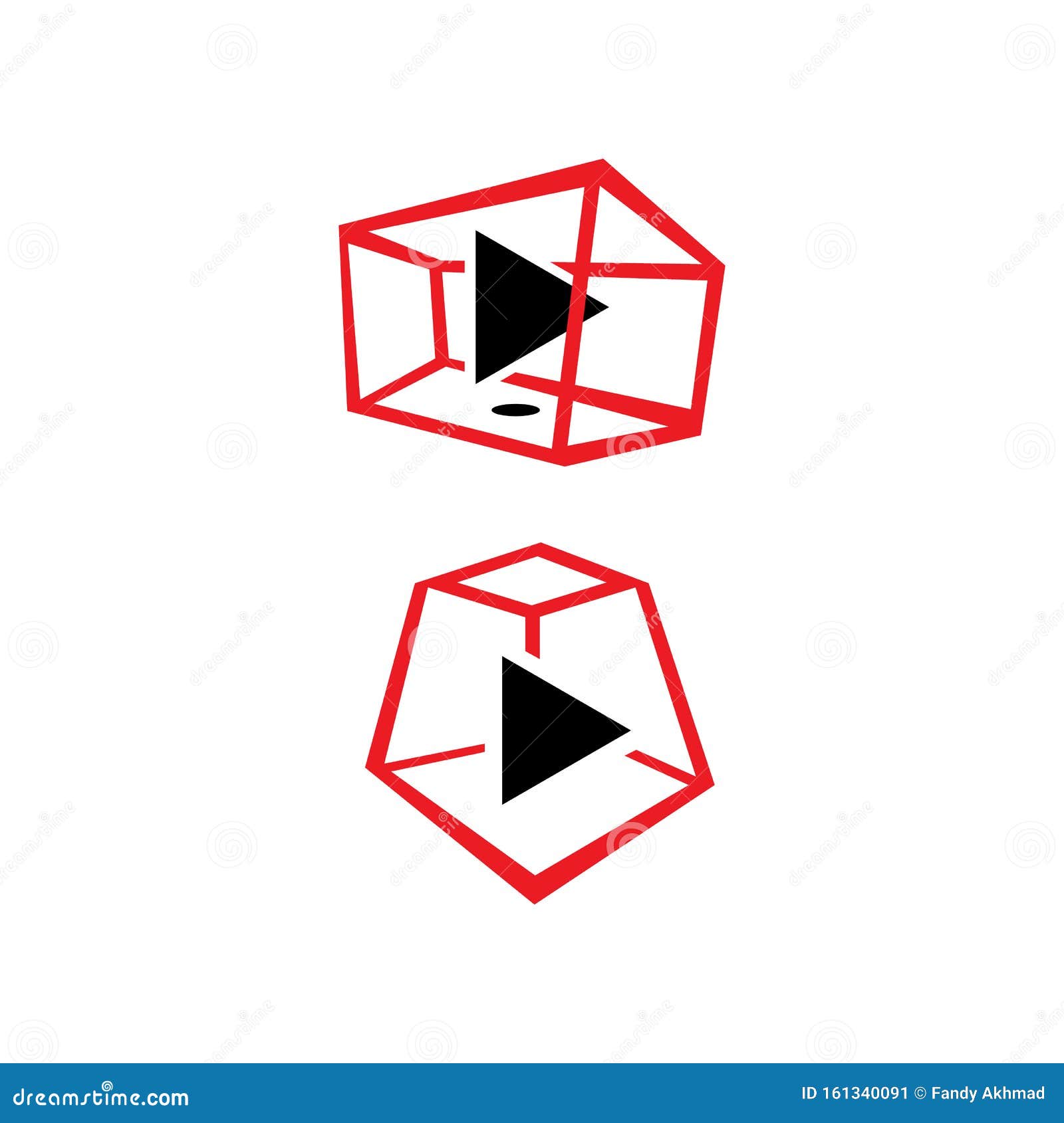 Tech Media Box Play Button Logo Design Icon Vector Illustration Stock ... Tech Media Box Play Button Logo Design Icon Vector Illustration Stock ...
