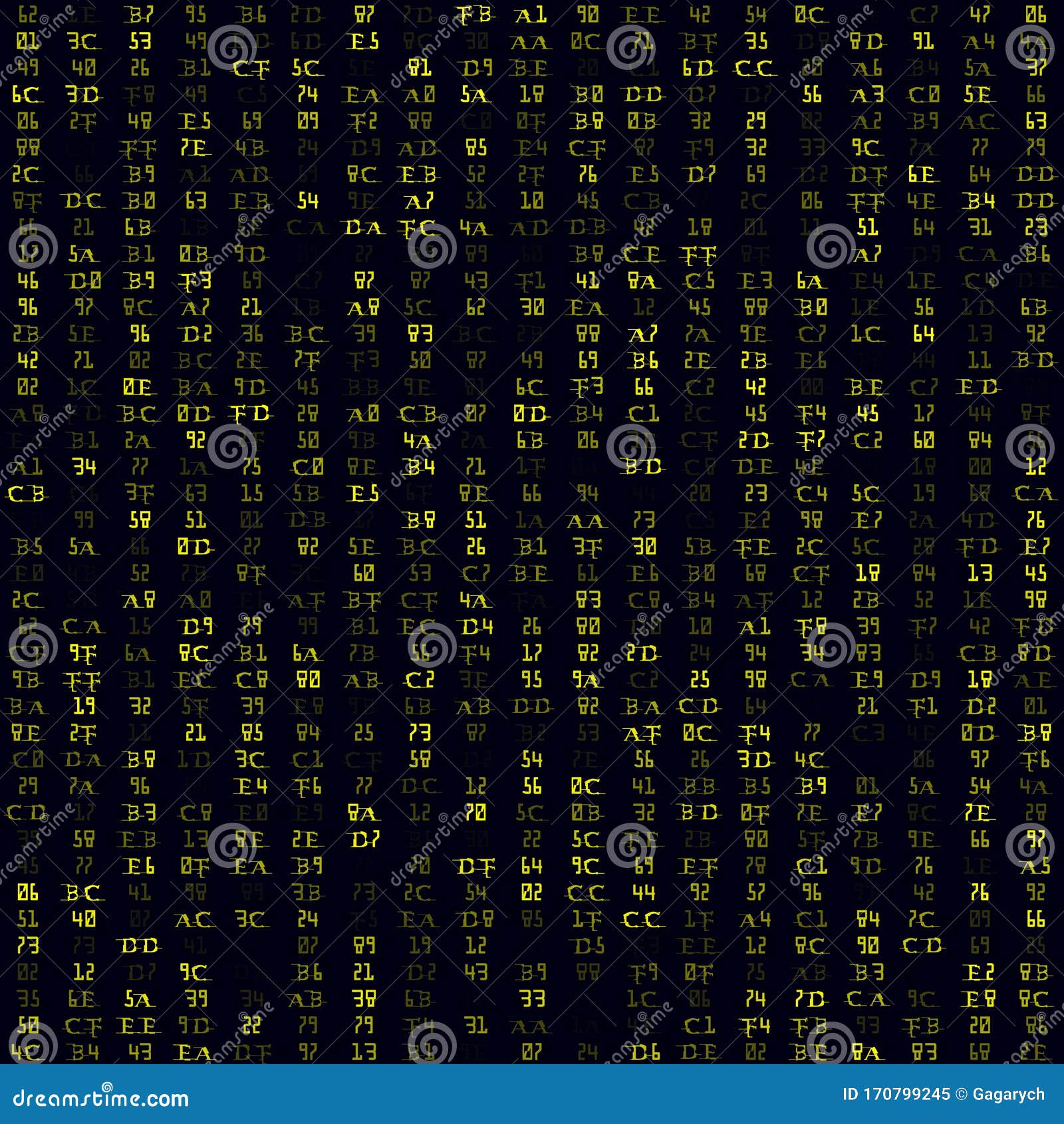 Tech pattern. stock vector. Illustration of abstract - 170799245